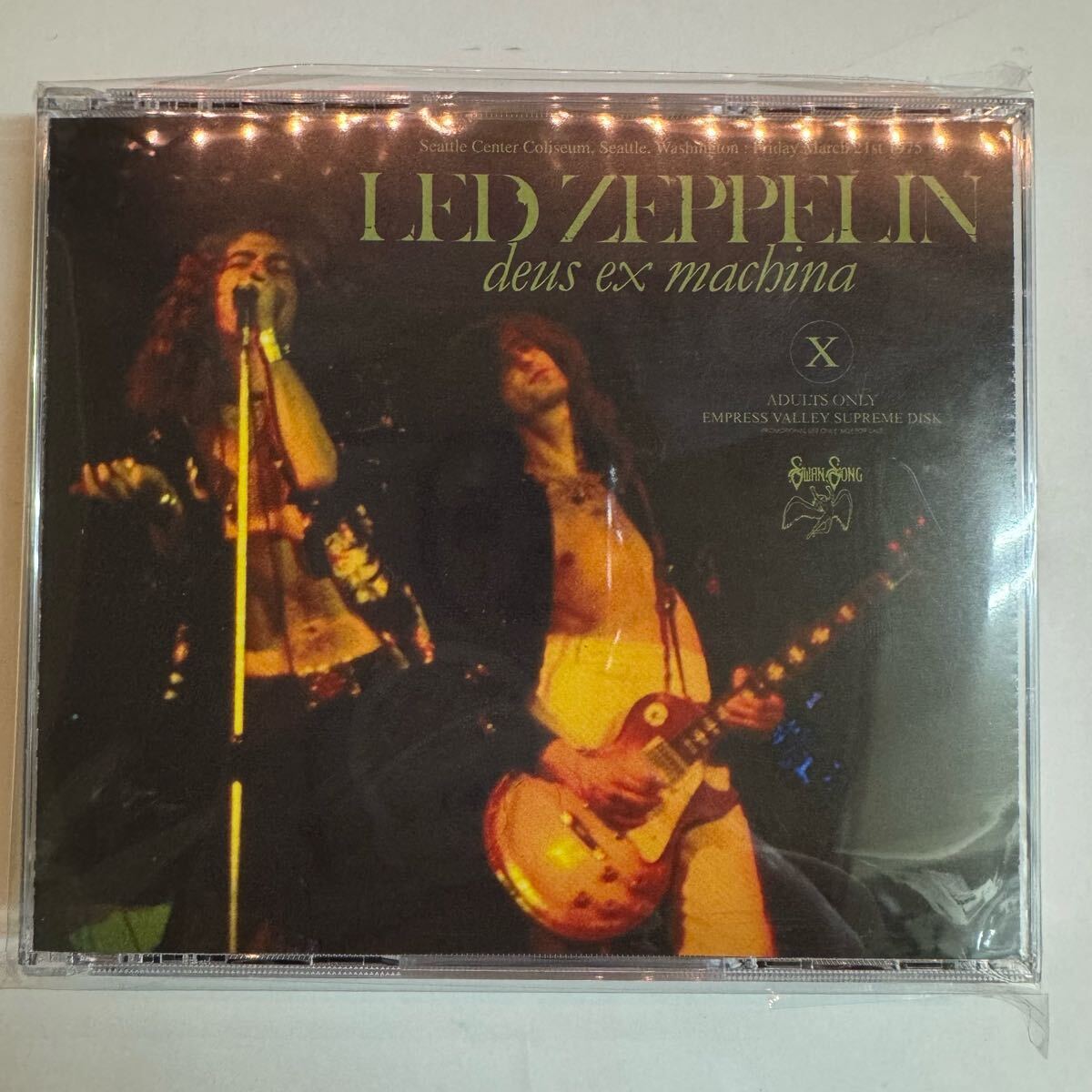 【未使用】Led Zeppelin レッドゼッペリン/ deus ex machina (4CD) シアトルの二日目のサウンドボード！の落札情報詳細 - Yahoo!オークション落札価格検索 ...