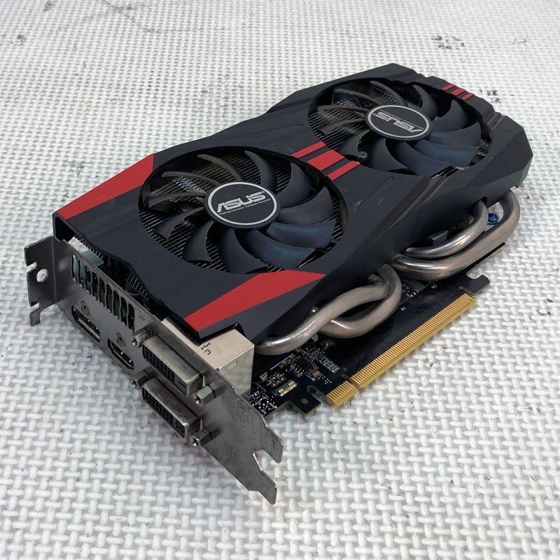 【やや傷や汚れあり】中古グラフィックカード 表示確認済 Win7～Win11 LINUX ★ ASUS GeForce GTX 760 ...