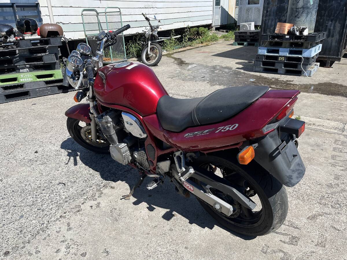 【傷や汚れあり】スズキ GR7EA GSF750 ベース車 書類付き 安城市よりの落札情報詳細 - Yahoo!オークション落札価格検索 オークフリー