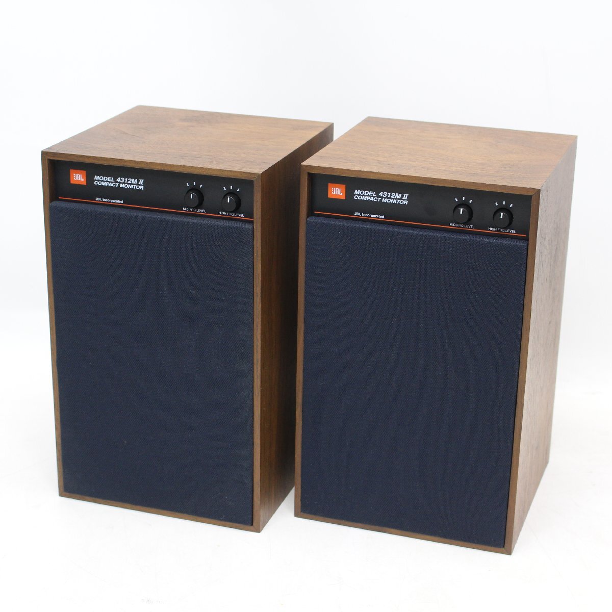 【目立った傷や汚れなし】696)【1円スタート♪/美品】JBL ジェービーエル 4312MII スピーカー ペア シリアル連番 3ウェイ ブックシェルフ型スピーカー ペアの落札情報詳細 ...
