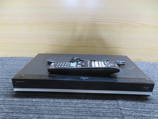 【やや傷や汚れあり】R☆SHARP シャープ BD-W570 ブルーレイレコーダー 2015年製 リモコン B-CAS付 再生など簡易動作確認済の落札情報詳細 - Yahoo!オークション落札 ...