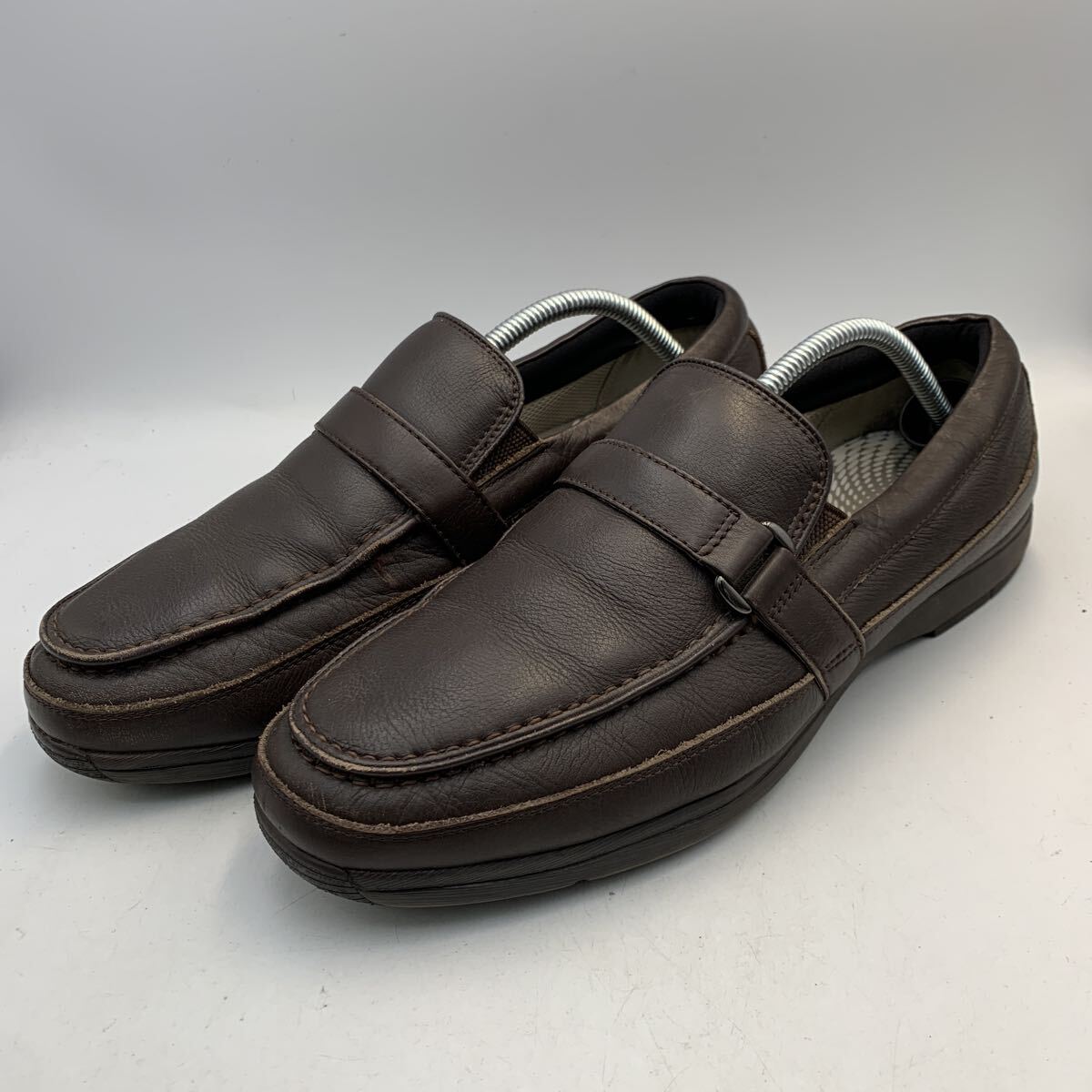 【やや傷や汚れあり】V098 REGAL WALKER リーガル ウォーカー メンズ ローファー ビジネスシューズ ウォーキングシューズ 27cm EEE ブラウン レザーの落札情報詳細 ...