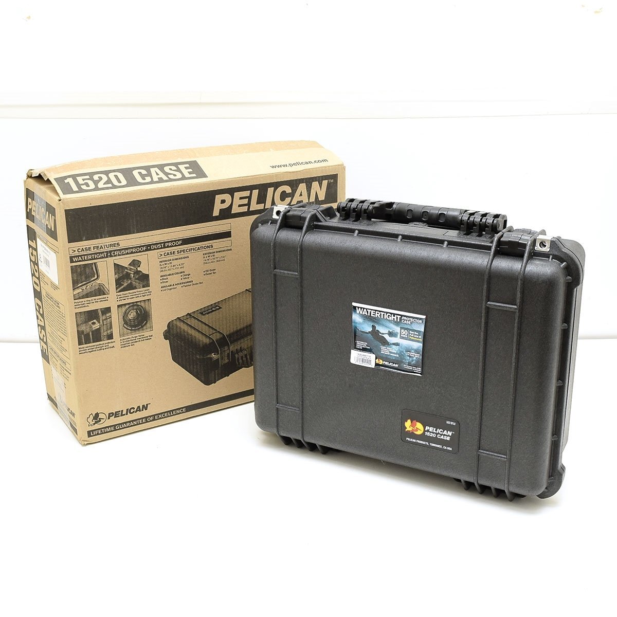 【未使用】 551787 未使用品 PELICAN ペリカンケース 1520 CASE ブラック ハードケース ウレタンフォーム 1520-000-110の落札情報詳細 - Yahoo ...
