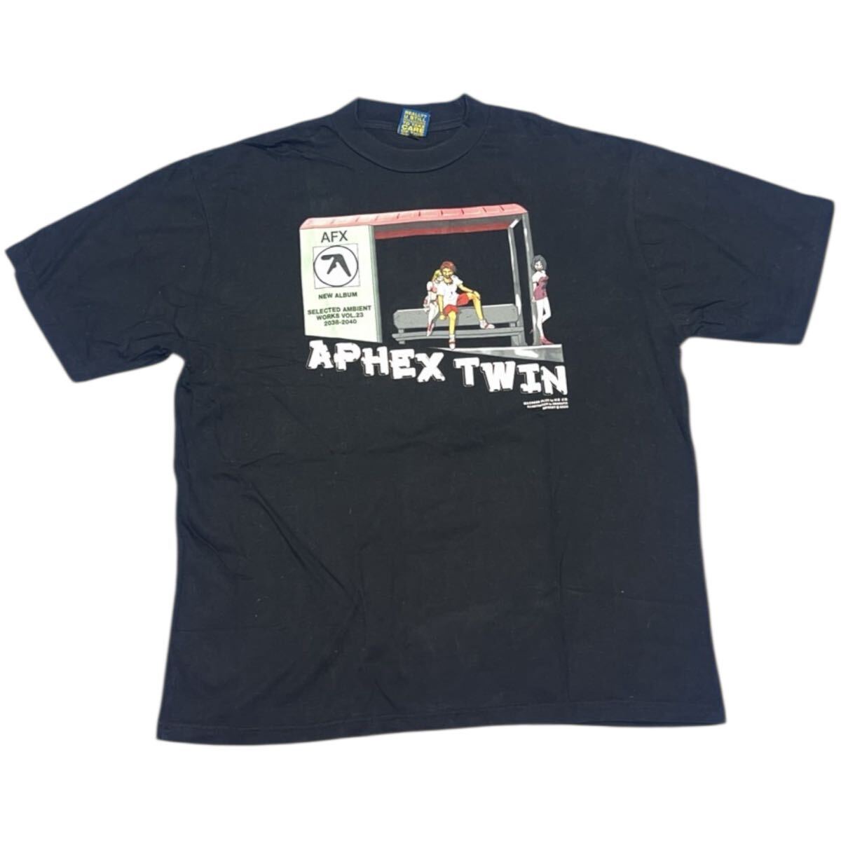 【目立った傷や汚れなし】スペシャル APHEX TWIN Tシャツ XL AFX バンT nirvana oasis michael jackson bjork Metallica Red ...