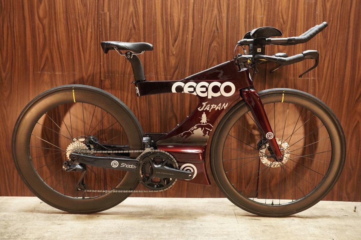 【やや傷や汚れあり】 CEEPO SHADOW シーポ SHIMANO ULTEGRA MIX Di2 2X12S MAVIC COSMIC ...