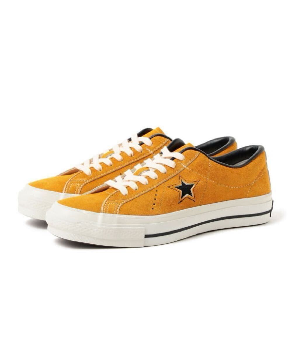 【未使用】25AW CONVERSE / TIME LINE ONE STAR J VTG GOLD US9.0(27.5㎝相当） コンバース ...