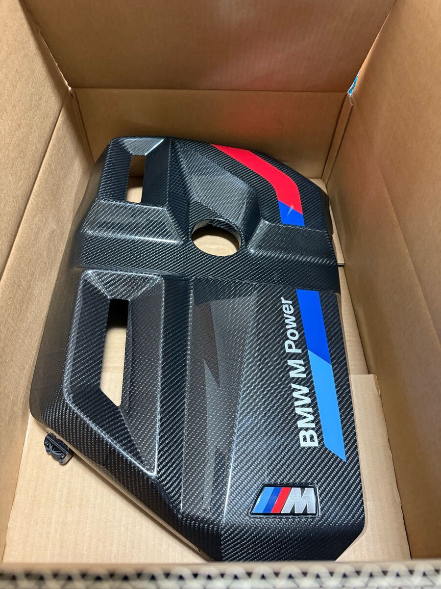 【未使用】BMW S58 G80 G81 G82 G87 M2 M3 M4 M Performance カーボンエンジンカバー 新品未使用 ...