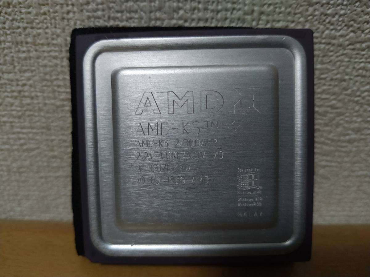 【美品】AMD K6-II 300AFR Socket7 K6-2の落札情報詳細 - Yahoo!オークション落札価格検索 オークフリー