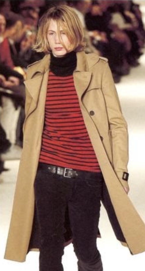 Dior homme ディオールオム 2004 aw ボーダーTシャツ エディスリマン hedi slimane Saint Laurent ...
