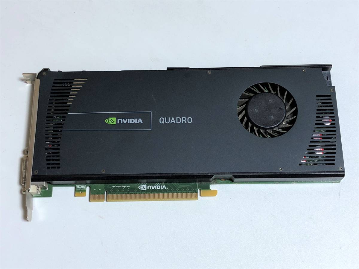 ELSA NVIDIA QUADRO 4000 GDDR5 2GB 【ジャンク】 グラフィックボード グラボ PCI-Express nVIDIA PCI-E 1スロット HDMI DVI D ...