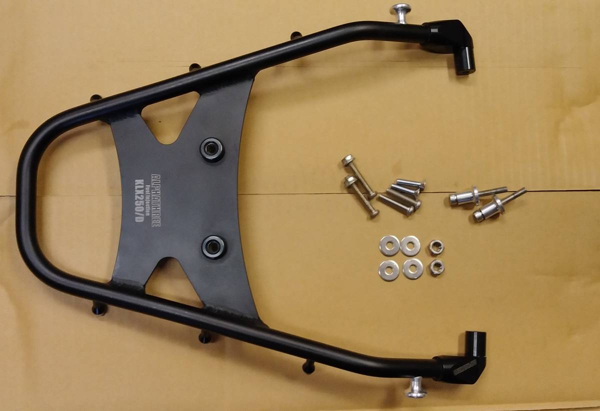 KLX250/Dトラッカー ALPHATHREE/アルファスリー スポーツキャリア アルミ製の落札情報詳細 - Yahoo!オークション落札価格検索 オークフリー