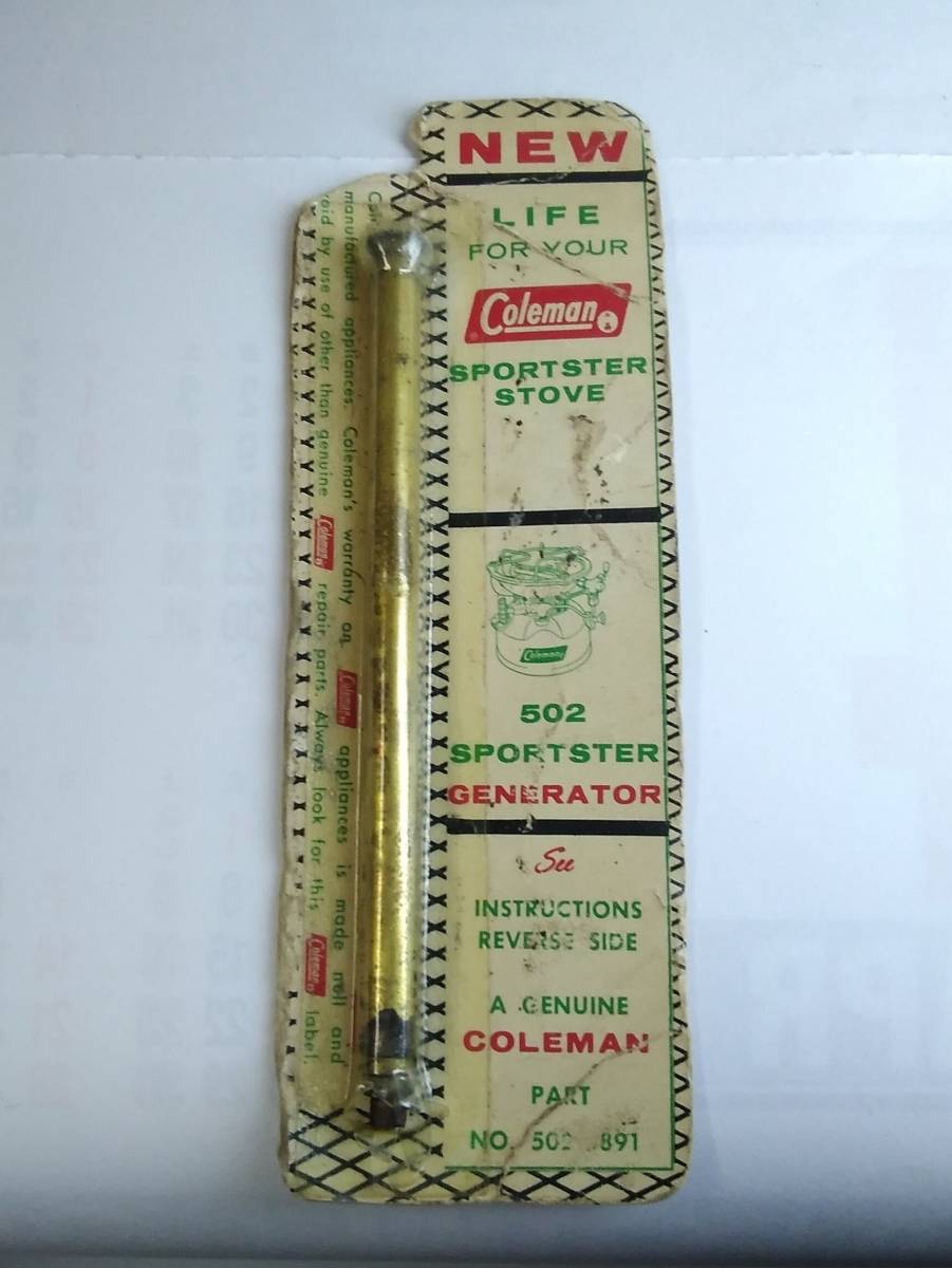コールマン 502 スポーツスター ジェネレーター coleman 502 SPORTSTER generator の落札情報詳細 ...