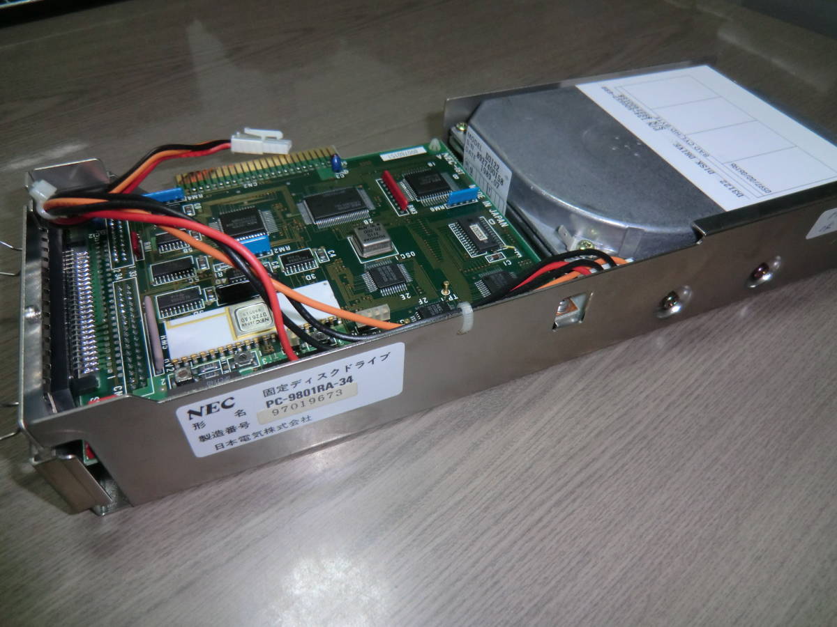 貴重 PC-9801RA-34 内蔵 SASI HDD 20MB RX RS RA DX DS DA 向け D3122 動作品 美品 送料無料の落札情報詳細 - Yahoo!オークション落札 ...