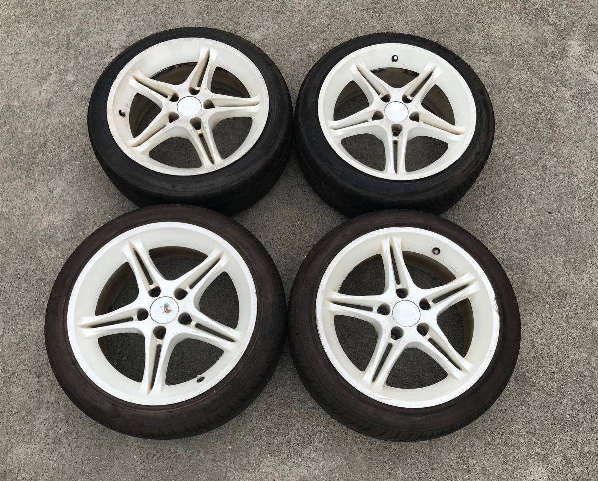 希少！ YOKOHAMA AVS VS-5 BNR32、スカイライン GT-R、シルビア等に 17インチ 8J 9J PCD：114.3 4本 売り切りの落札情報詳細 - Yahoo ...