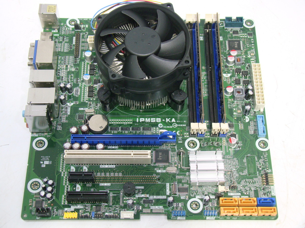 80 EPSON Endeavor MR7300E-L IPMSB-KA Rev：1.02 マザーボード core i7-4790 3.60GHz/8GB×2=16GB DDR3-1600 ...