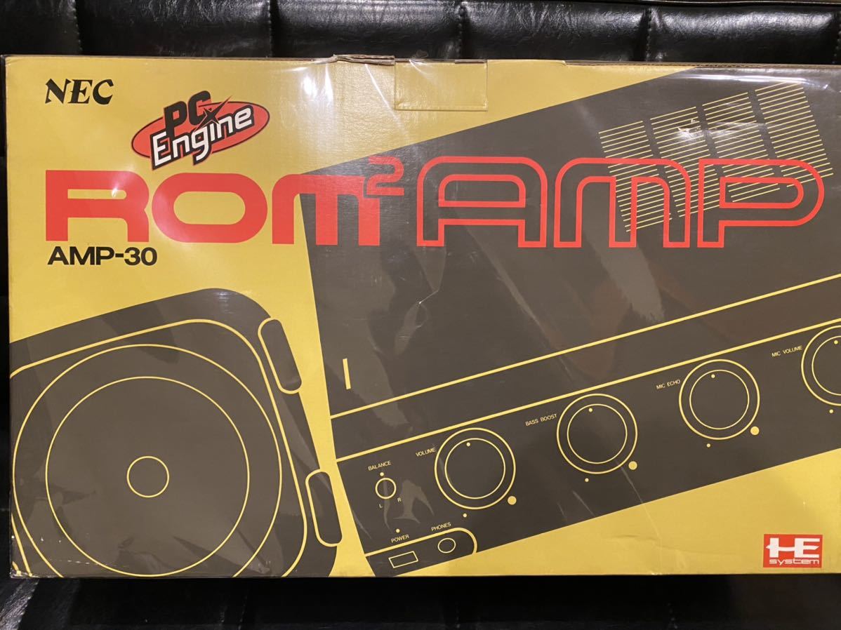 【未使用】新品 未使用 NEC PCエンジン アンプ スピーカー ROM2AMP AMP-30 の落札情報詳細| ヤフオク落札価格情報 オークフリー