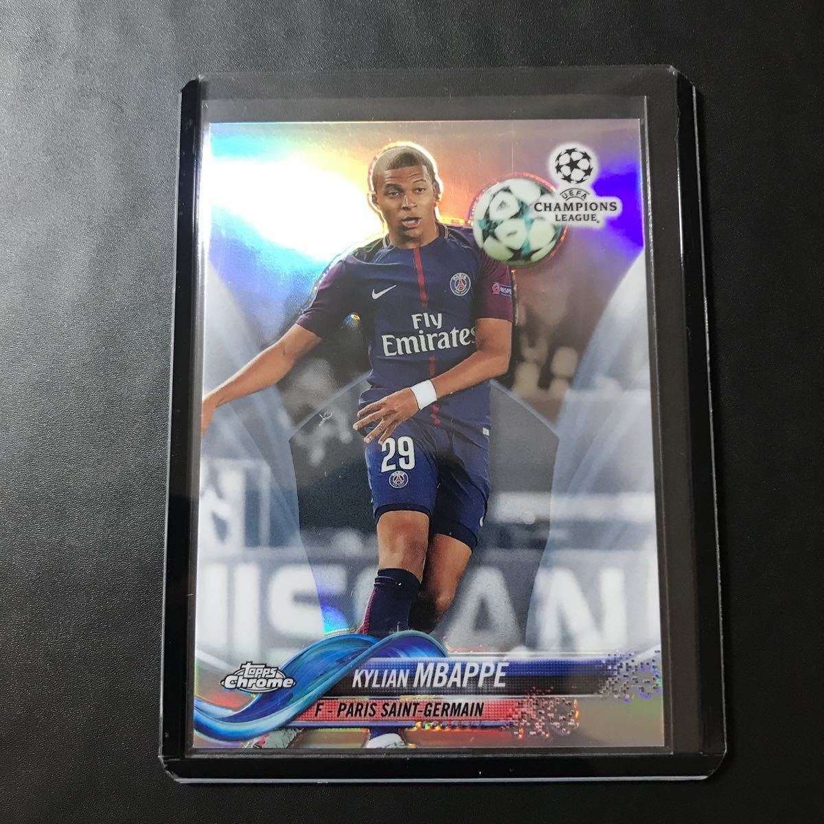 2017-18 Topps Chrome UEFA Champions League KYLIAN MBAPPE RC reflecterの落札情報詳細 - Yahoo!オークション落札価格 ...
