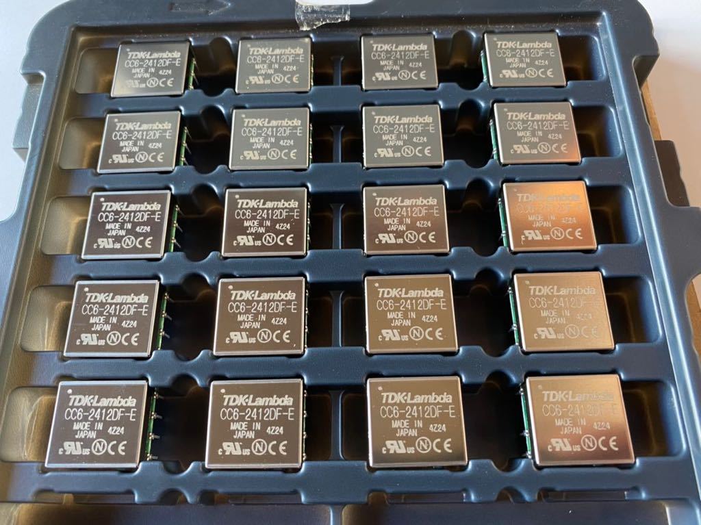 【新品】TDK CC6-2412DF-E 絶縁型DC-DCコンバータ 20pcs setの落札情報詳細 - ヤフオク落札価格検索 オークフリー