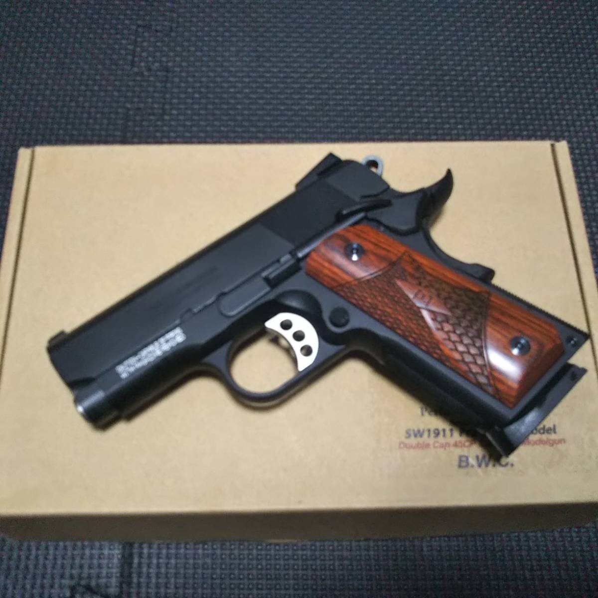 BWC S&W SW1911プロシリーズ3インチモデル(検索用：B.W.C・タニオコバ・エラン・MGC・GM7・5・M1911・シリーズ70・80)の落札情報詳細 - Yahoo!オークション ...