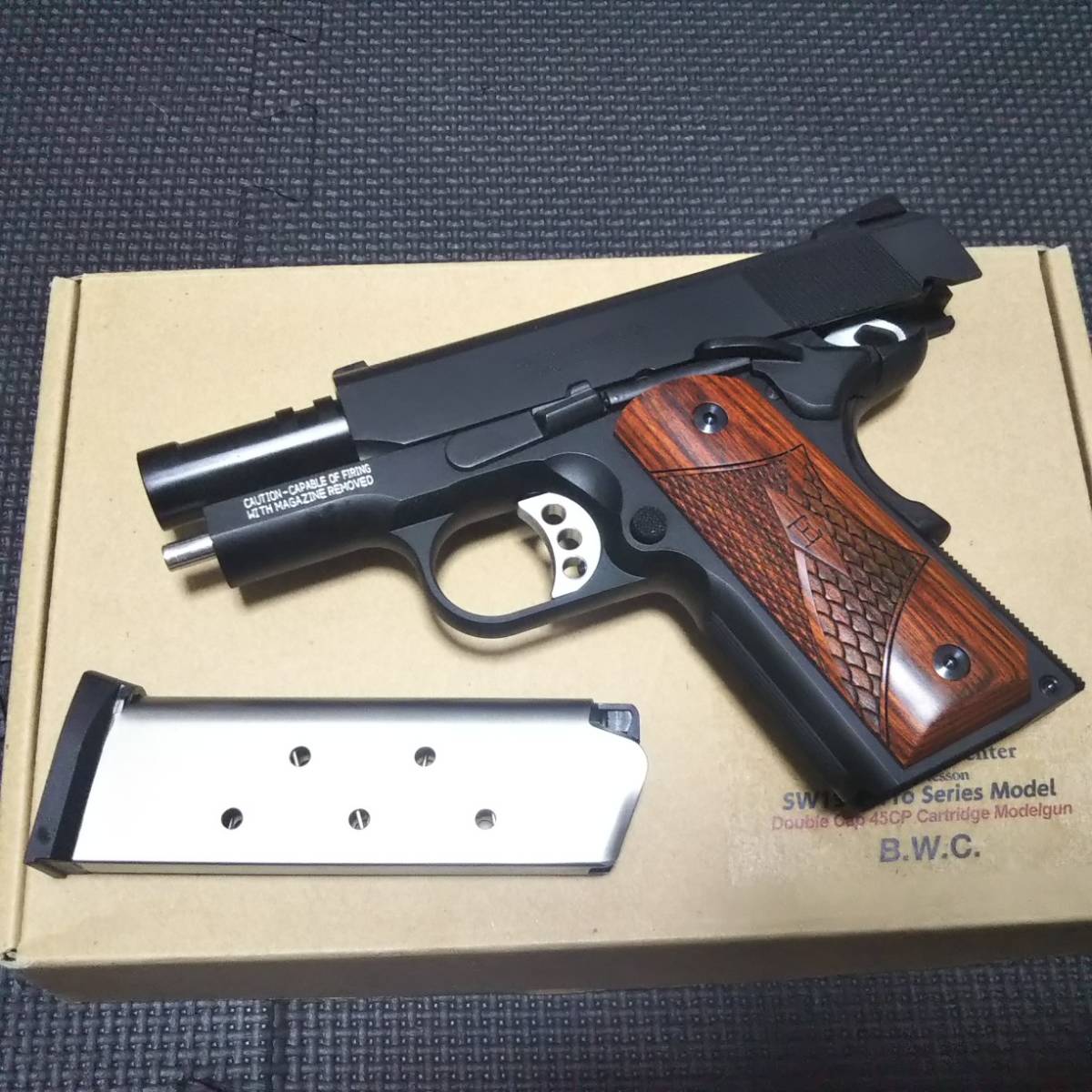 BWC S&W SW1911プロシリーズ3インチモデル(検索用：B.W.C・タニオコバ・エラン・MGC・GM7・5・M1911・シリーズ70・80)の落札情報詳細 - Yahoo!オークション ...