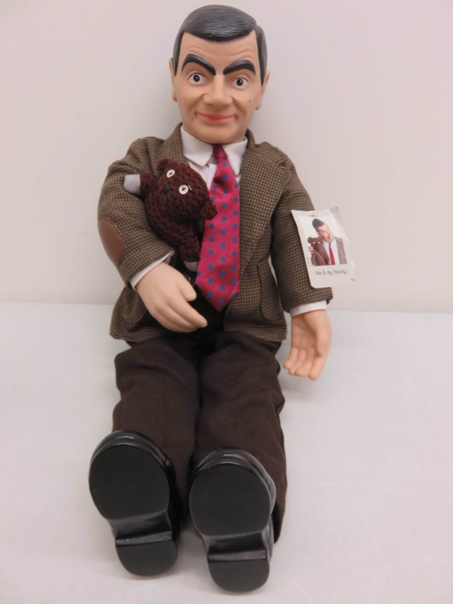 TREASURES The official Mr.Bean Doll TIGER TELEVISION 1997 Me & my teddy ...