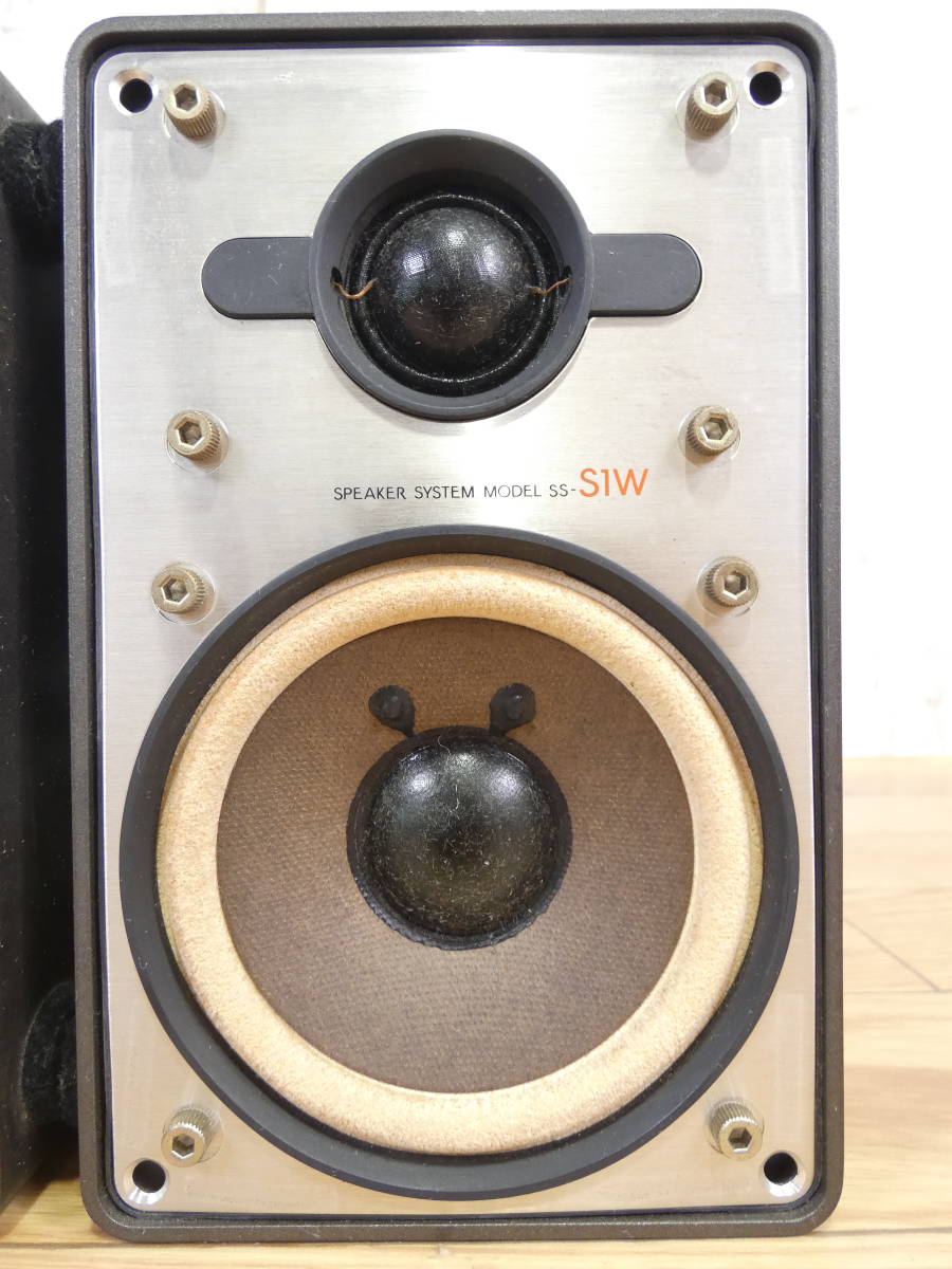 Aurex オーレックス SS-S1W スピーカーペア 音出しOK ※現状渡し @80 (9420-②)の落札情報詳細 - ヤフオク落札価格検索 オークフリー
