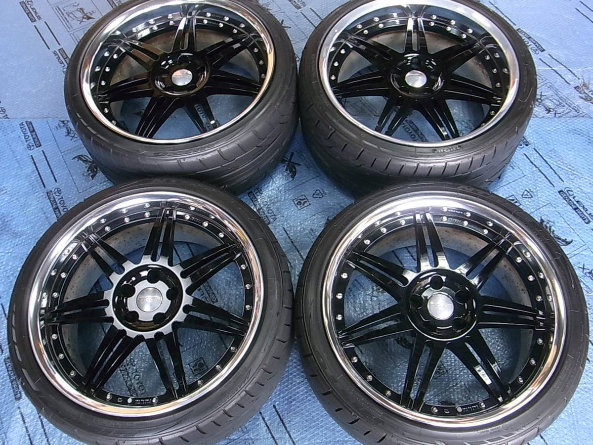 HYPER FORGED ハイパーフォージド HF102R 鍛造 20インチ 9J +29 10J +39 5H PCD 114.3 ハブ径60 NITTO 245/35R20 275 ...