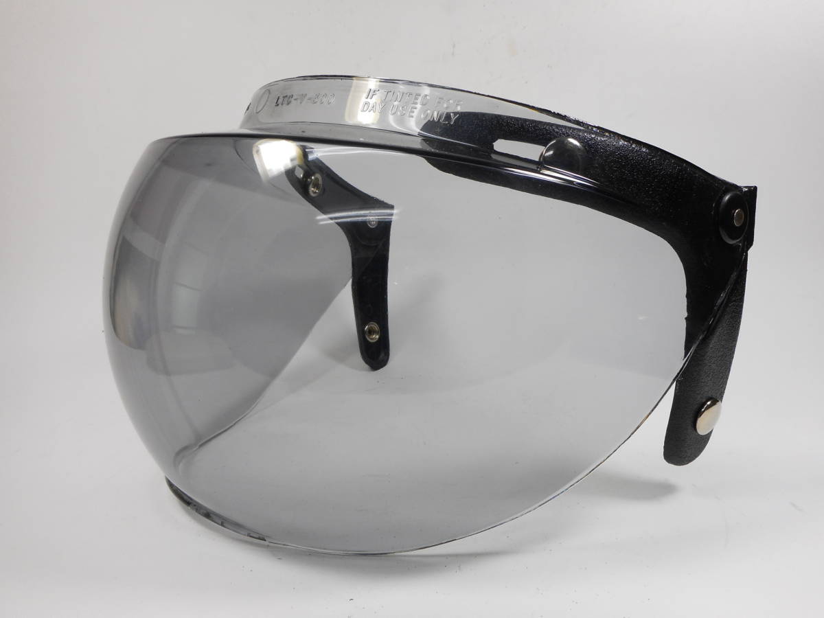 【新品】デッドストック！70s フリップアップシールド L.SMOKE ★ 70年代 GRANT ROPER LANCO LSI NORCON ...