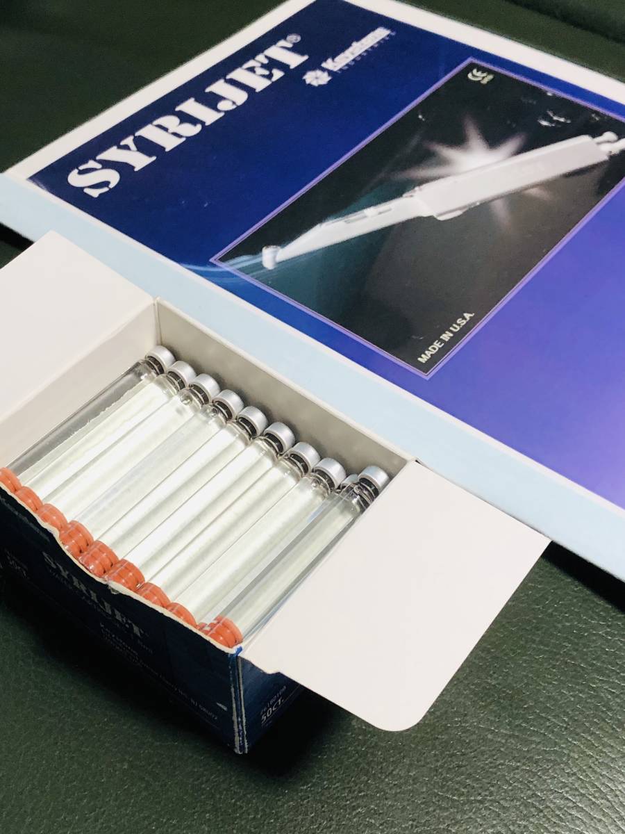 ★希少★無針★注射器★シリジェット★SYRIJET★日本販売終了★ウォーターカートリッジ40個付きの落札情報詳細 - Yahoo!オークション ...