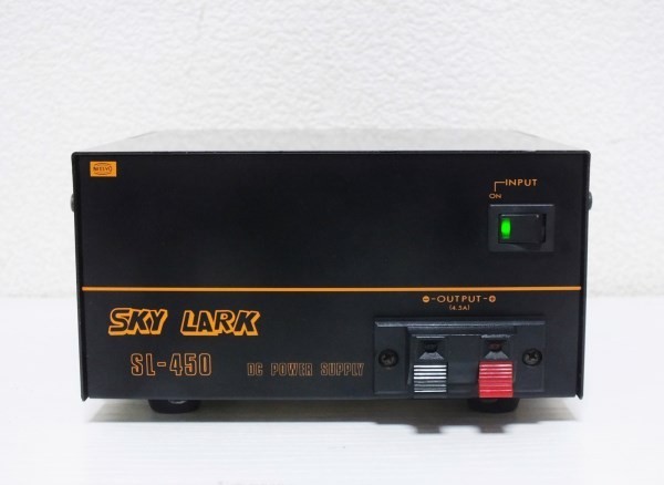 SKYLARK SL-450 安定化電源装置 4.5A DC13.8Vの落札情報詳細 - Yahoo!オークション落札価格検索 オークフリー