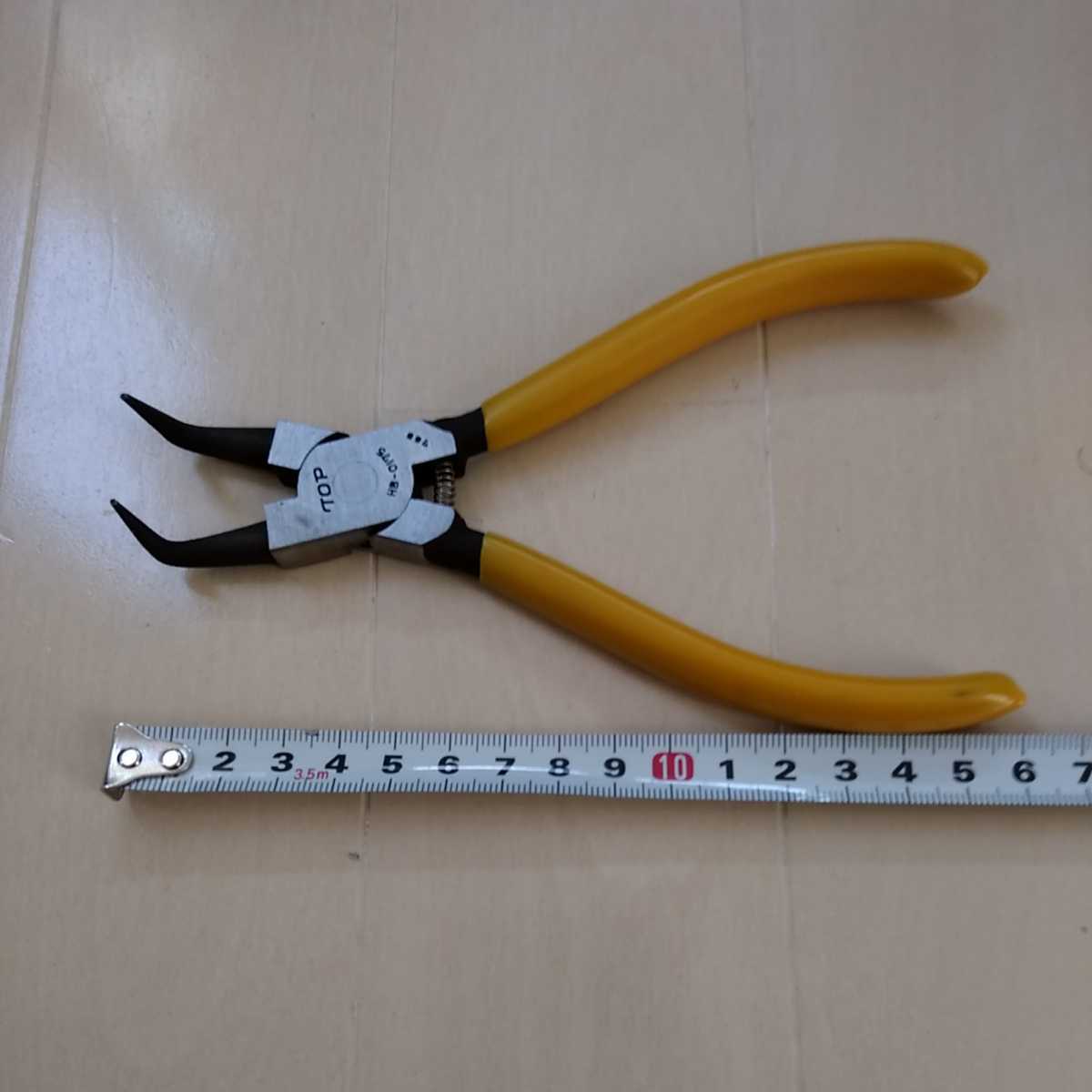 【新品】TOP トップ工業 スナップ リング プライヤー ベントノーズ ラジオペンチ ニッパ KTC 新品未使用 HB-0175 の落札情報 ...