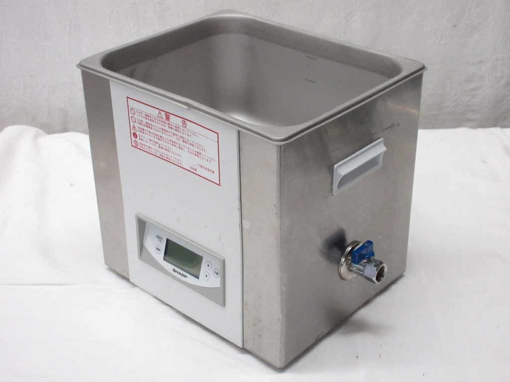 11064Z SHARP 卓上型 超音波洗浄器 発振周波数 37kHz [UT-206] 中古 本体のみ 現状 売り切りの落札情報詳細 - Yahoo!オークション落札価格検索 オークフリー