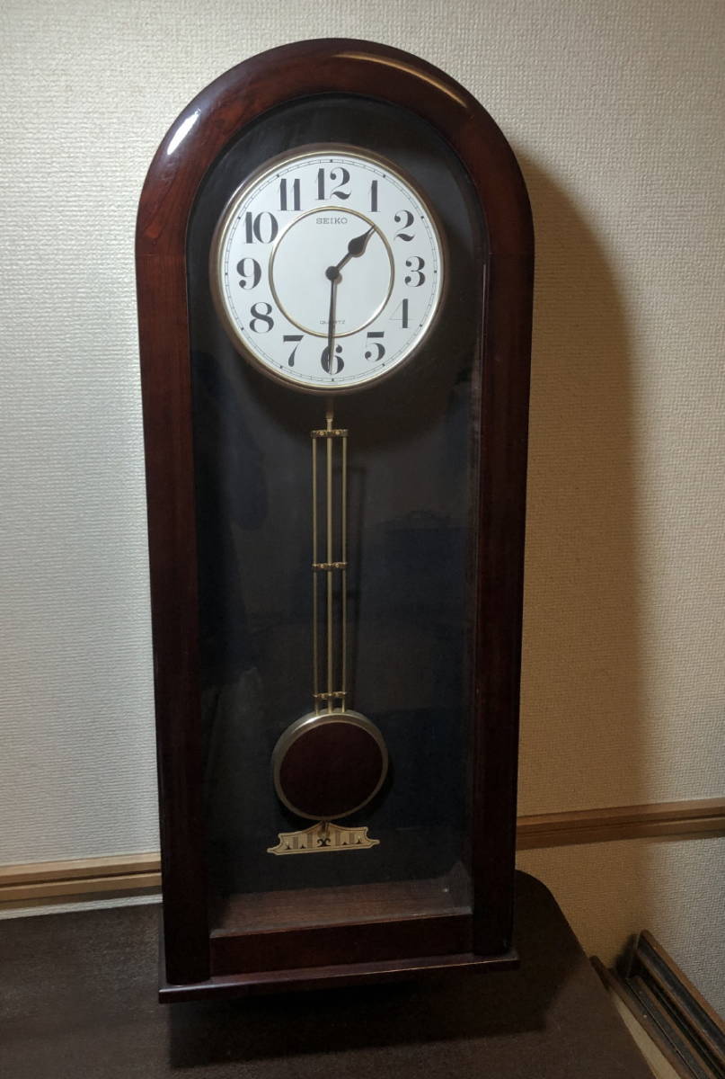 セイコー 掛け時計 PJ 506B SEIKO クォーツ 振り子の落札情報詳細 - Yahoo!オークション落札価格検索 オークフリー