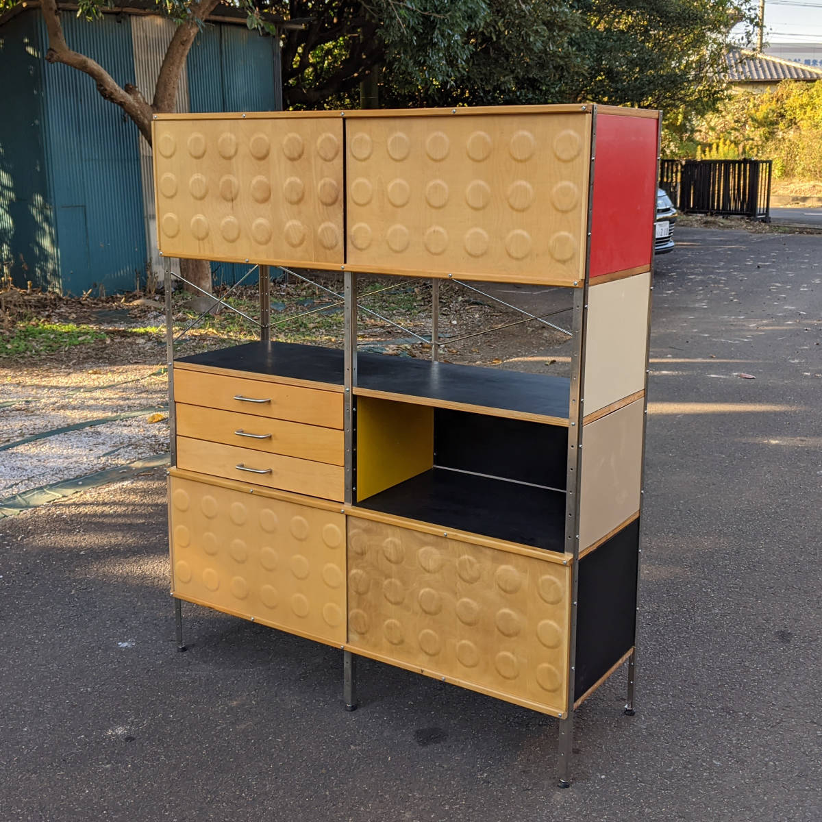 Eames イームズ ESU420 ストレージユニット シェルフラック 収納棚 テーブル 家具 ジェネリック リプロダクト デザイナーズ家具 ラック BB2の落札情報詳細 - ヤフオク落札価格 ...