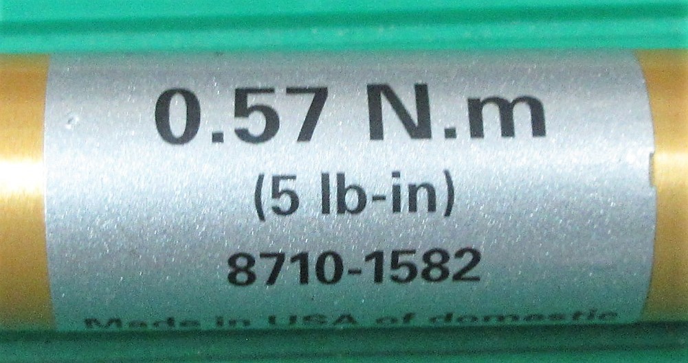 HP/Agilent PN:8710-1582 トルクレンチ 5lb-in 0.57N.m 8mm 未検査品の落札情報詳細 - Yahoo!オークション落札価格検索 オークフリー