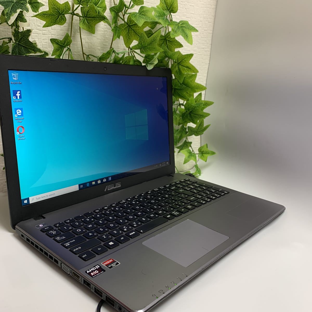 ＜送料無料＞ASUS X550D中古ノートパソコン/AMD A10-5750M APU with Radeon 2.50GHz/Win10 ...