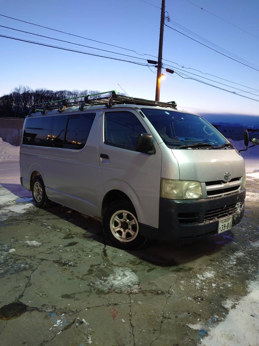 トヨタハイエースバンロング 平成17年 車検 ディーゼル AT 4WD 2500 の落札情報詳細 - ヤフオク落札価格検索 オークフリー