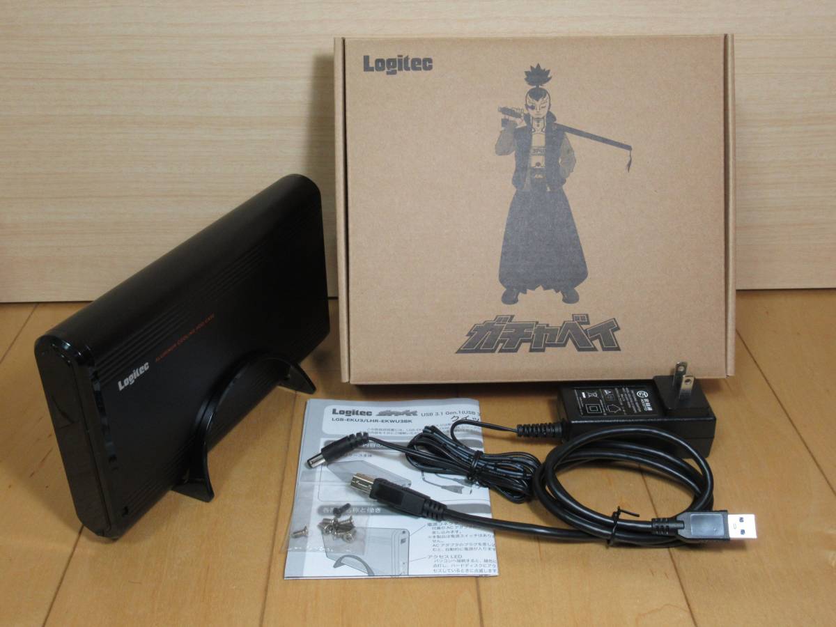 USB3.1 Gen1 HDDケース ロジテック LHR-EKWU3BK【匿名配送】の落札情報詳細 - Yahoo!オークション落札価格検索 オークフリー