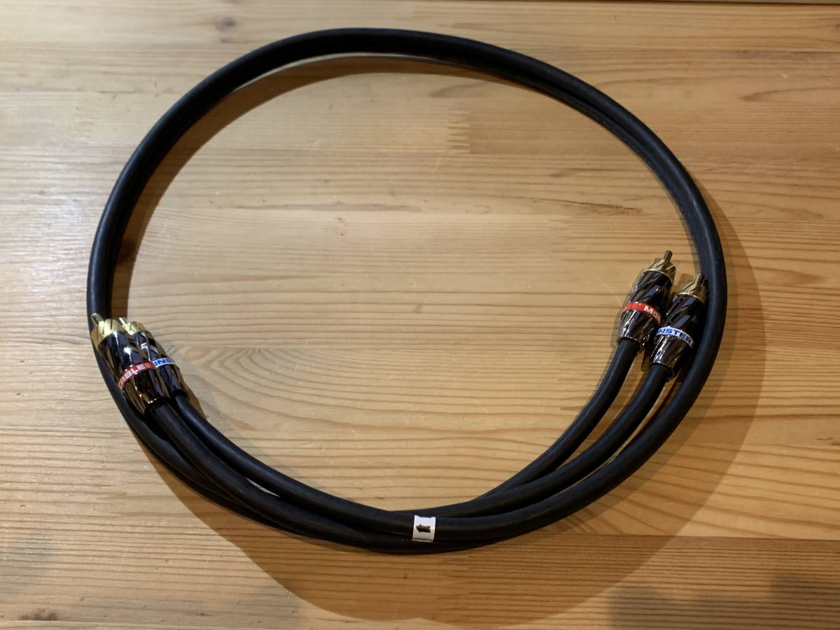 送料無料！ Monster Cable RCAケーブル MC400i 1.0m ペア モンスターケーブル 400i interlink inter connect ライン 1m 100cm の ...