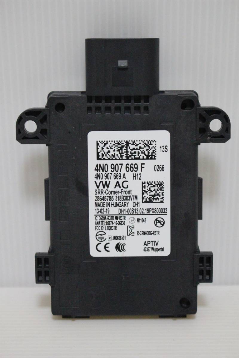 アウディ A6/A7/A8/C8/Q7/Q8 フロント レーダー センサー コントロール ユニット 4N0 907 669 F ...