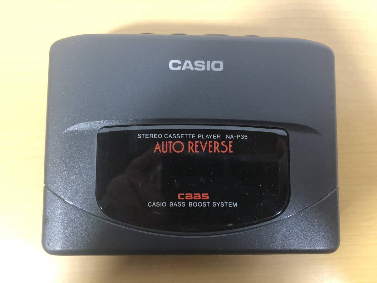 CASIO カシオ ステレオ カセットプレイヤー NA-P35 動作品の落札情報詳細 - ヤフオク落札価格検索 オークフリー