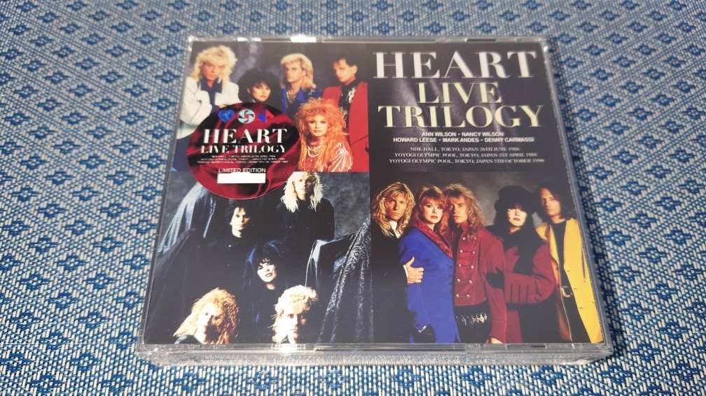 HEART - LIVE TRILOGY(6CDプレス盤) ’86年6月26日:NHKホール/’88年4月1日:代々木オリンピックプール ...