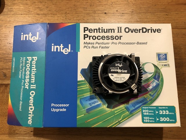 【中古】PentiumPro OverDrive 333 MHz(ODP) Pentium Pro(Socket8)用の落札情報詳細 - ヤフオク落札価格検索 オークフリー