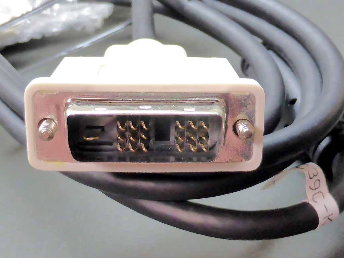 【未使用】EIZO/純正DVIモニターケーブル/FD-C39C-K/新品未使用の落札情報詳細 - Yahoo!オークション落札価格検索 オークフリー