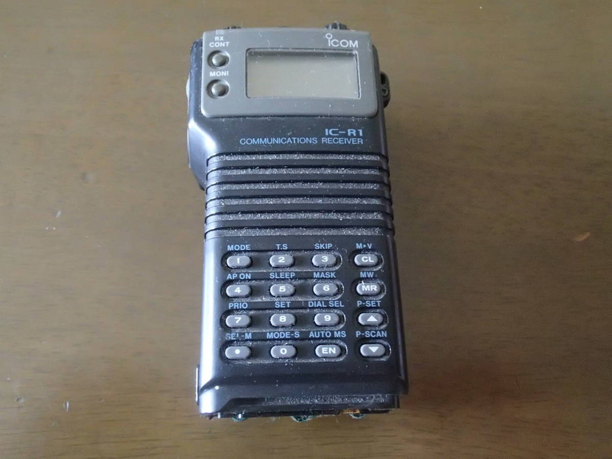 ICOM アイコム IC-R1 ジャンク品 部品どりの落札情報詳細 - ヤフオク落札価格検索 オークフリー