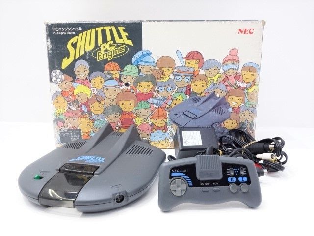 043/ NEC PC-Engine SHUTTLE PCエンジン シャトル 本体/その他付属品付 コントローラー難あり ※中古現状品の落札情報詳細 - ヤフオク落札価格検索 オークフリー