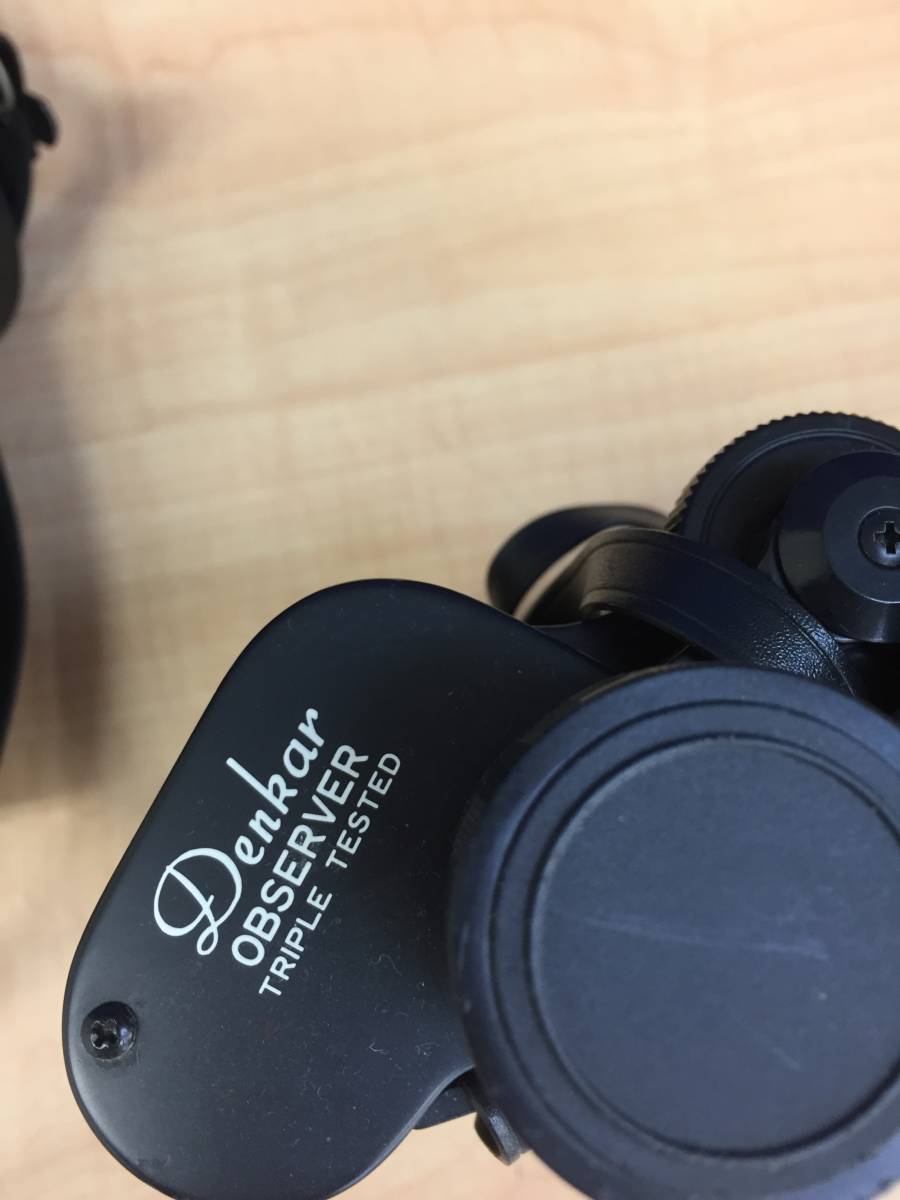 双眼鏡 デンカー Denkar OBSERVER TRIPLE TESTED 中古品の落札情報詳細 - Yahoo!オークション落札価格検索 ...