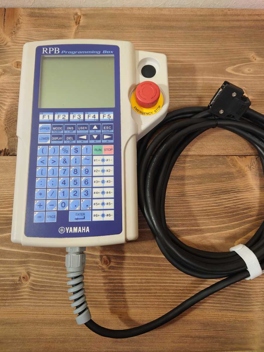 YAMAHA RPB-100 Programming Box ヤマハ プログラミングボックス ロボット ティーチング プロコンの落札情報詳細 ...