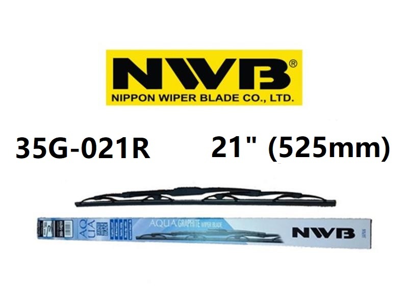 【未使用】【10本】35G-021R NWB AQUA ワイパーブレード 525mm の落札情報詳細| ヤフオク落札価格情報 オークフリー