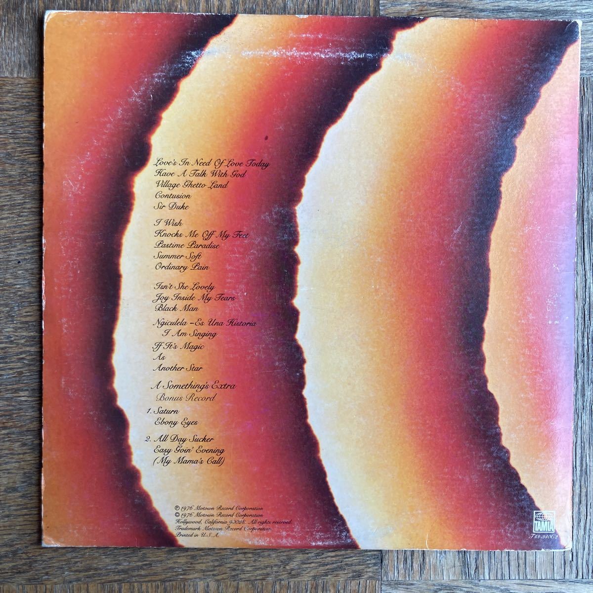 【やや傷や汚れあり】USオリジナル Stevie Wonder「Key of Life」 2LP+EP ブックレット付き 初回切り込みポケット有りの落札情報詳細 - ヤフオク落札価格検索 オークフリー